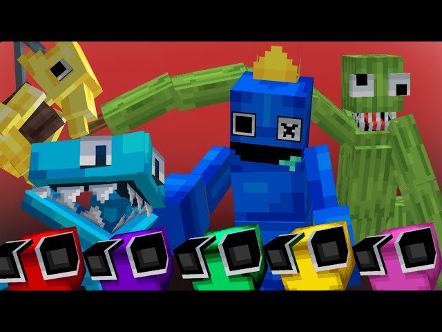 Rainbow Friends 2 by Tiredy (1.19 , 1.20) Add-On - Minecraft Mods